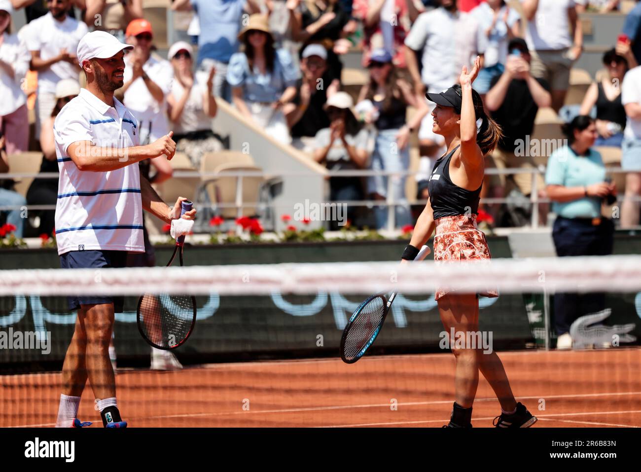 Paris, France. 8th June, 2023. Tennis player Tim Puetz from Germany and ...