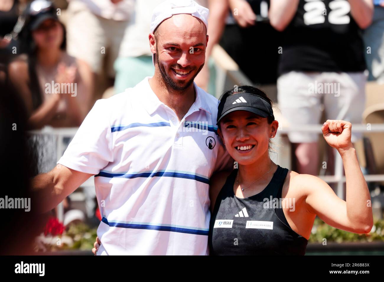 Paris, France. 8th June, 2023. Tennis player Tim Puetz from Germany and ...