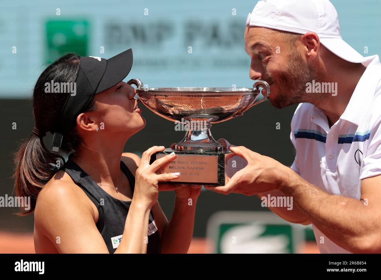 Paris, France. 8th June, 2023. Tennis player Tim Puetz from Germany and ...
