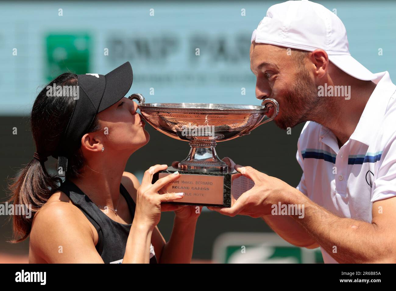 Paris, France. 8th June, 2023. Tennis player Tim Puetz from Germany and ...