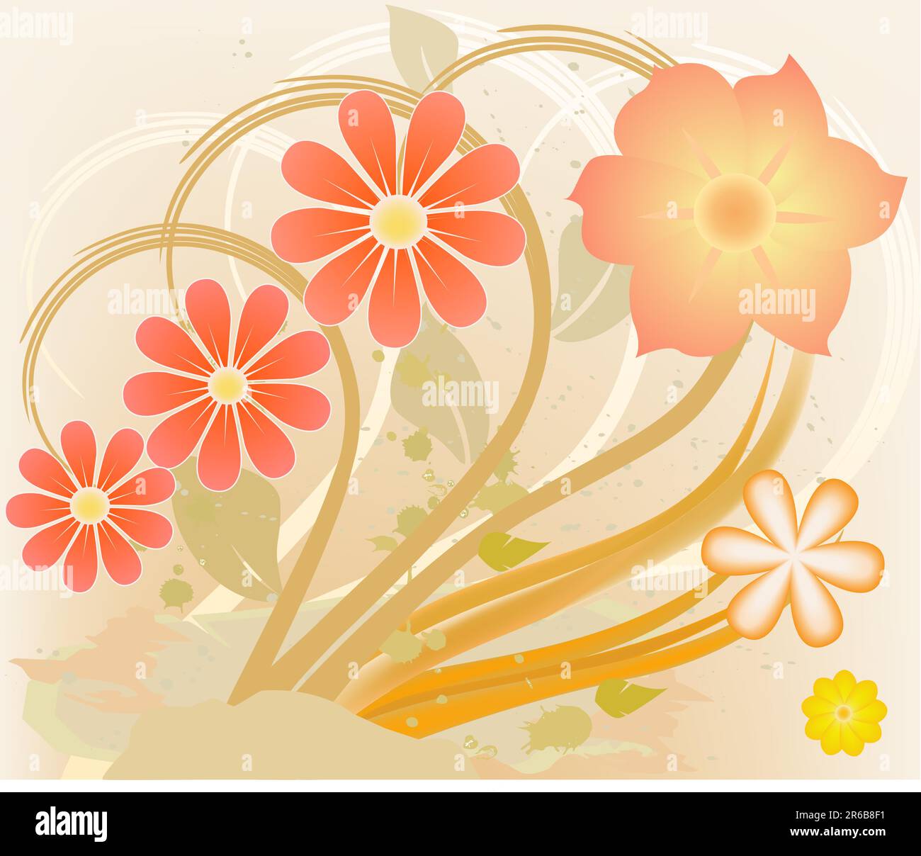 Abstract art design background vector illustration Stock Vector Image & Art - Alamy
