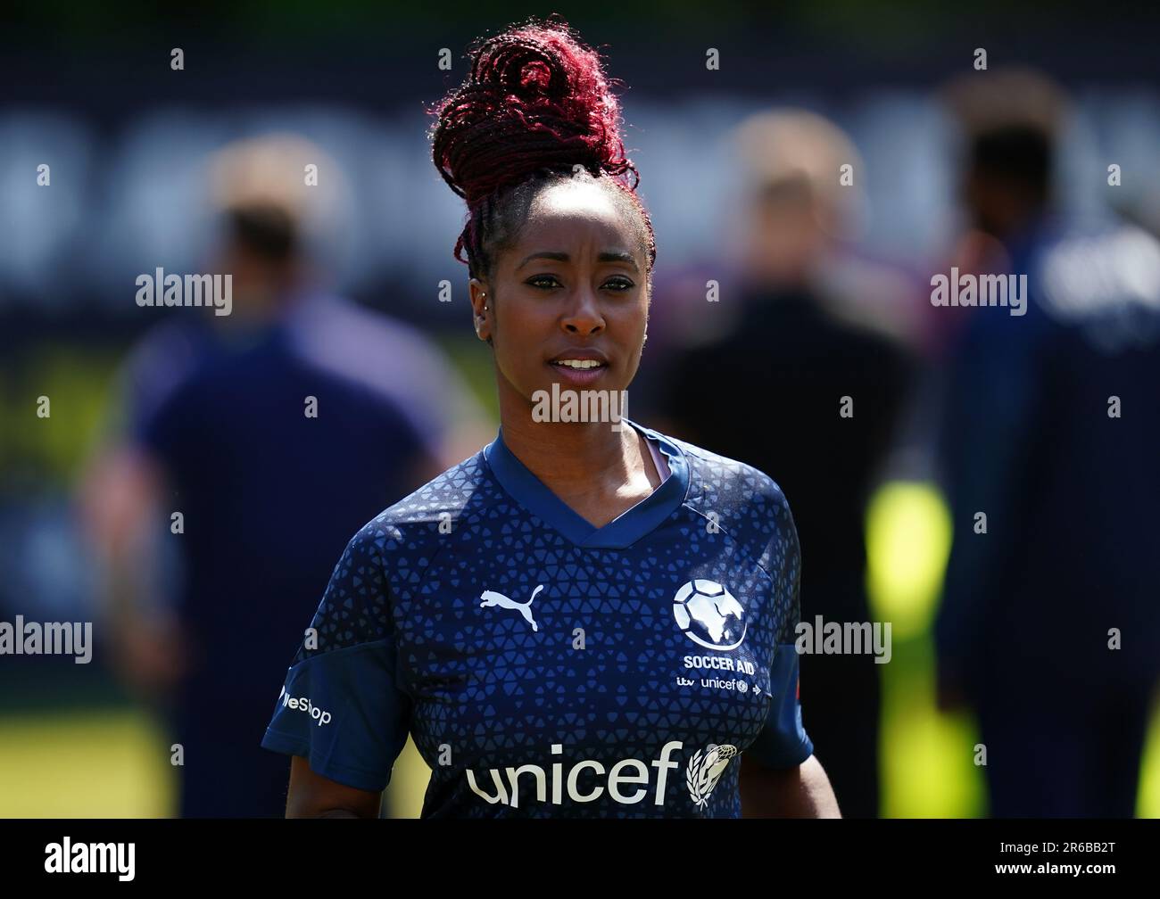 England's Scarlette Douglas during a training session at Champneys ...