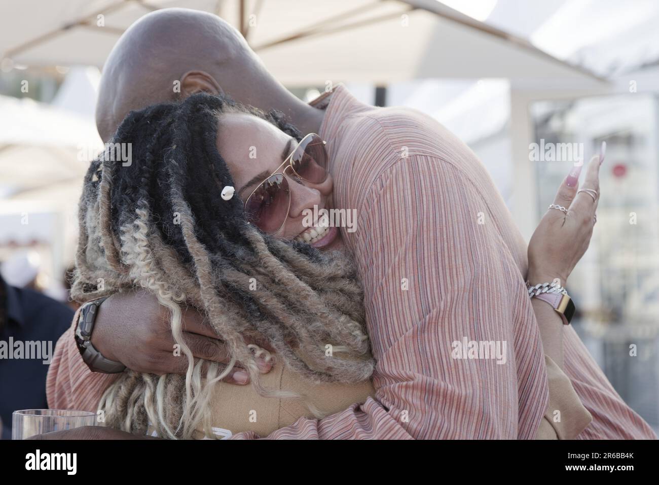 Cannes,France. 25th May, 2023. Andrea Carter attends Cocktail Reception ...