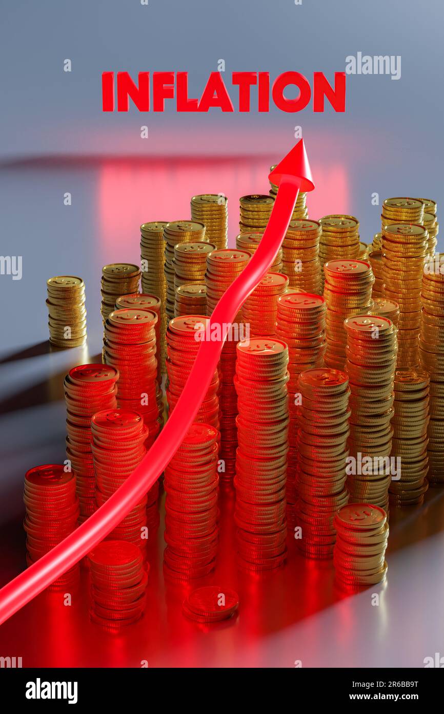 Us coin stack growing hi-res stock photography and images - Alamy