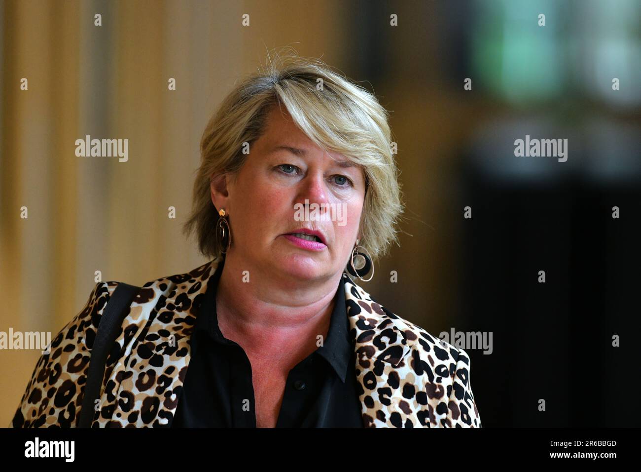 Edinburgh Scotland, UK 08 June 2023. Michelle Thomson at The Scottish ...