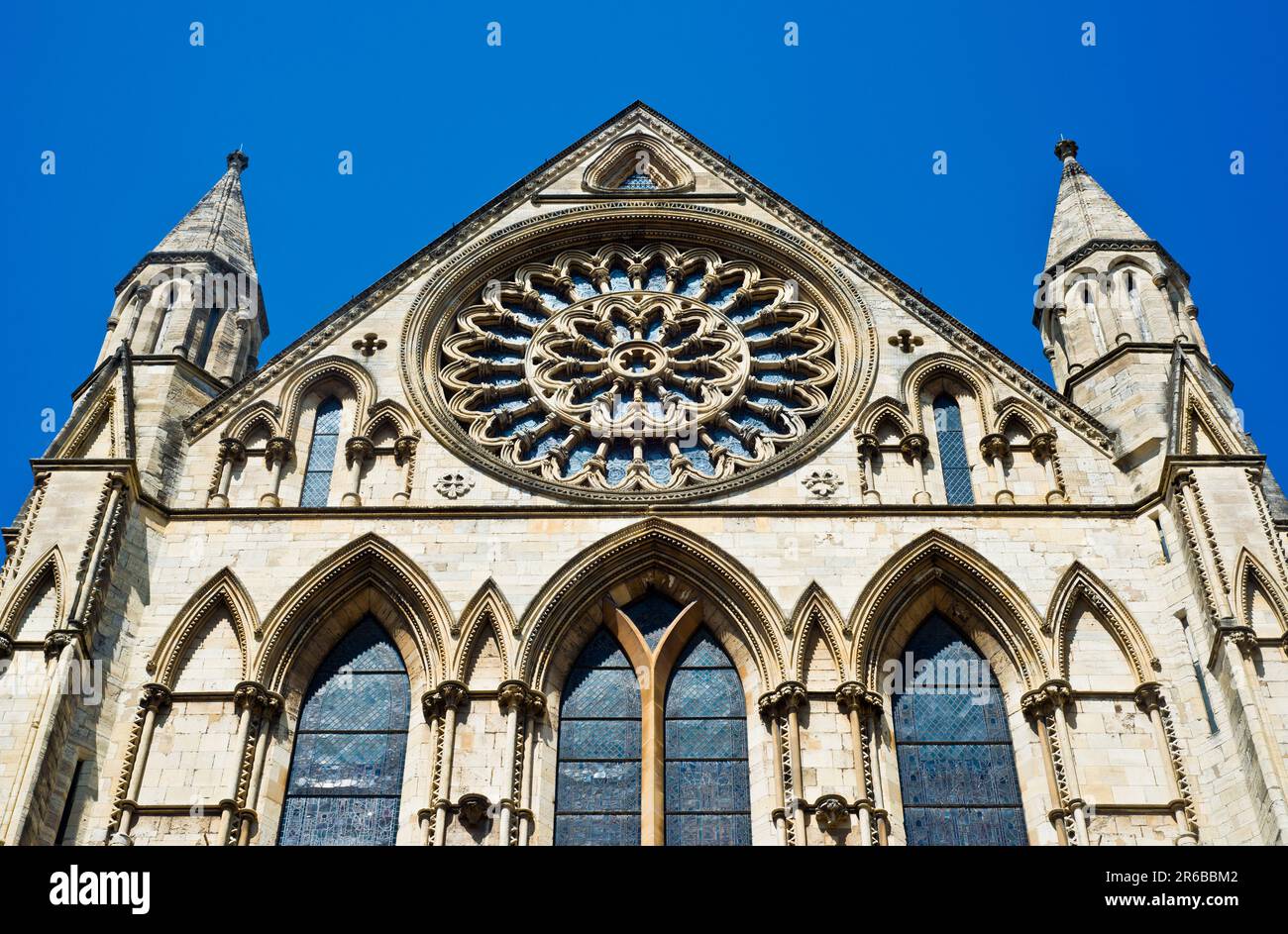 Minster Rose Window, York, Yorkshire, England Stock Photo - Alamy