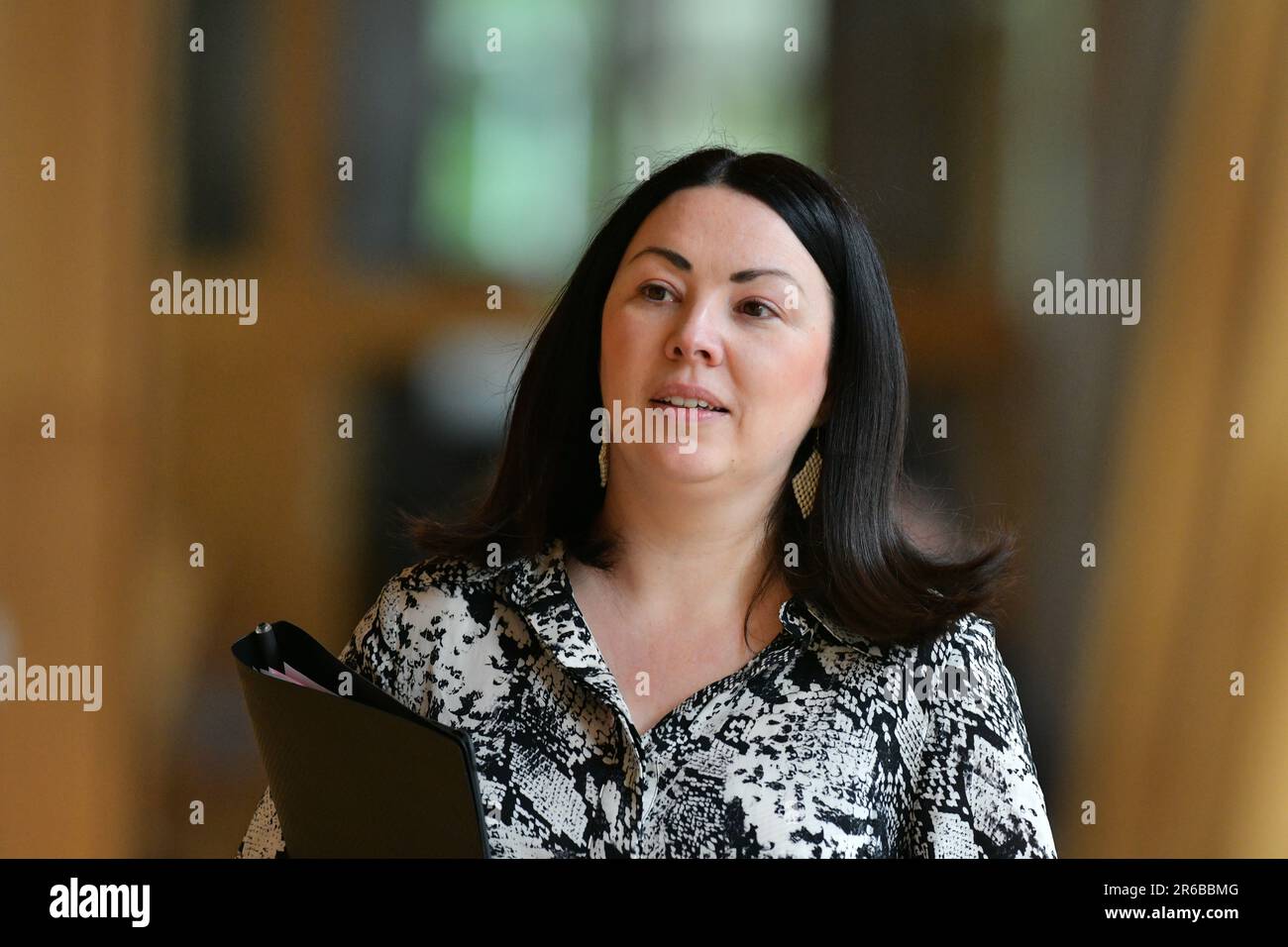 Edinburgh Scotland, UK 08 June 2023. Monica Lennon at The Scottish ...