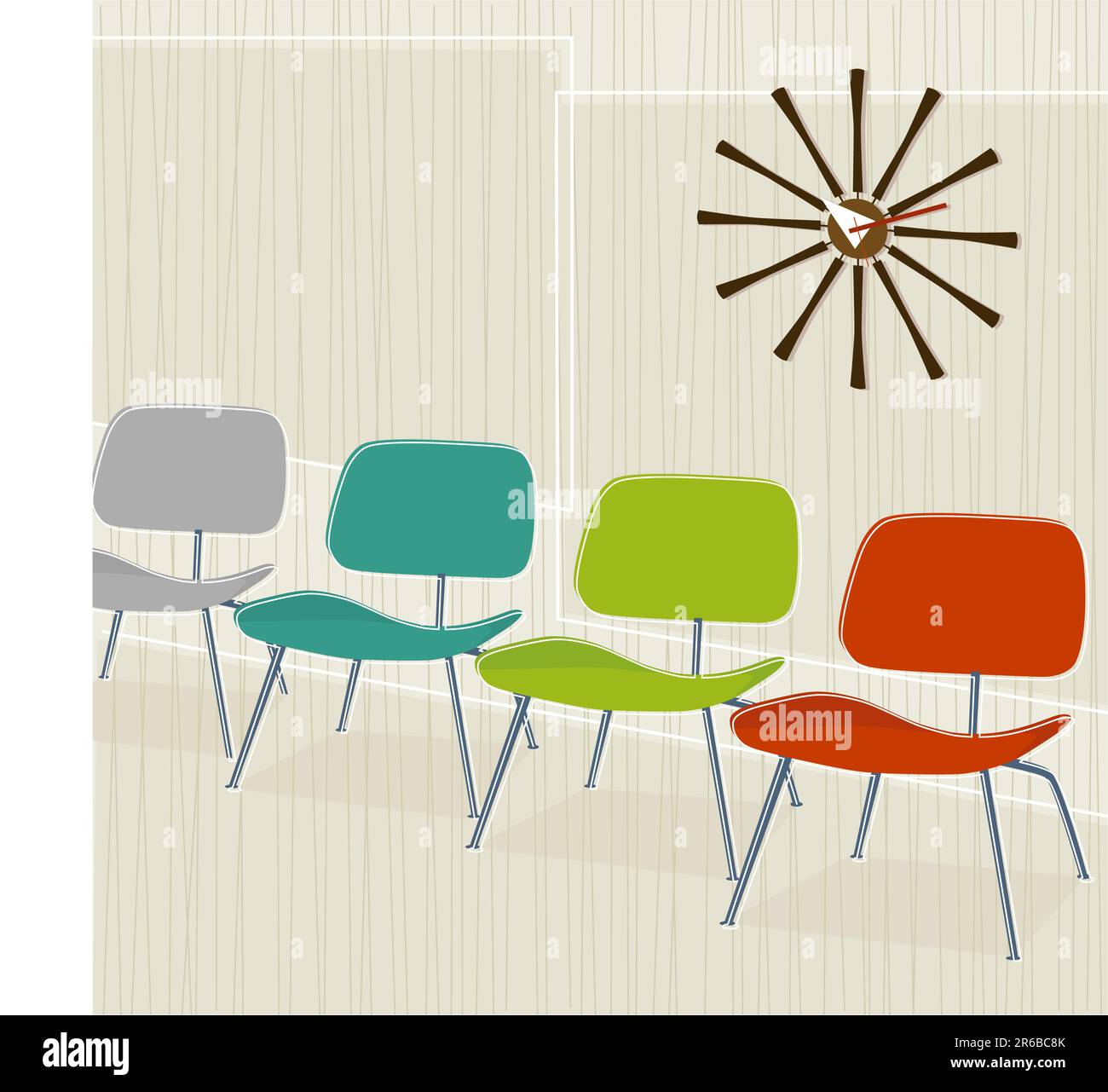 Retro vintage modern hi-res stock photography and images - Alamy