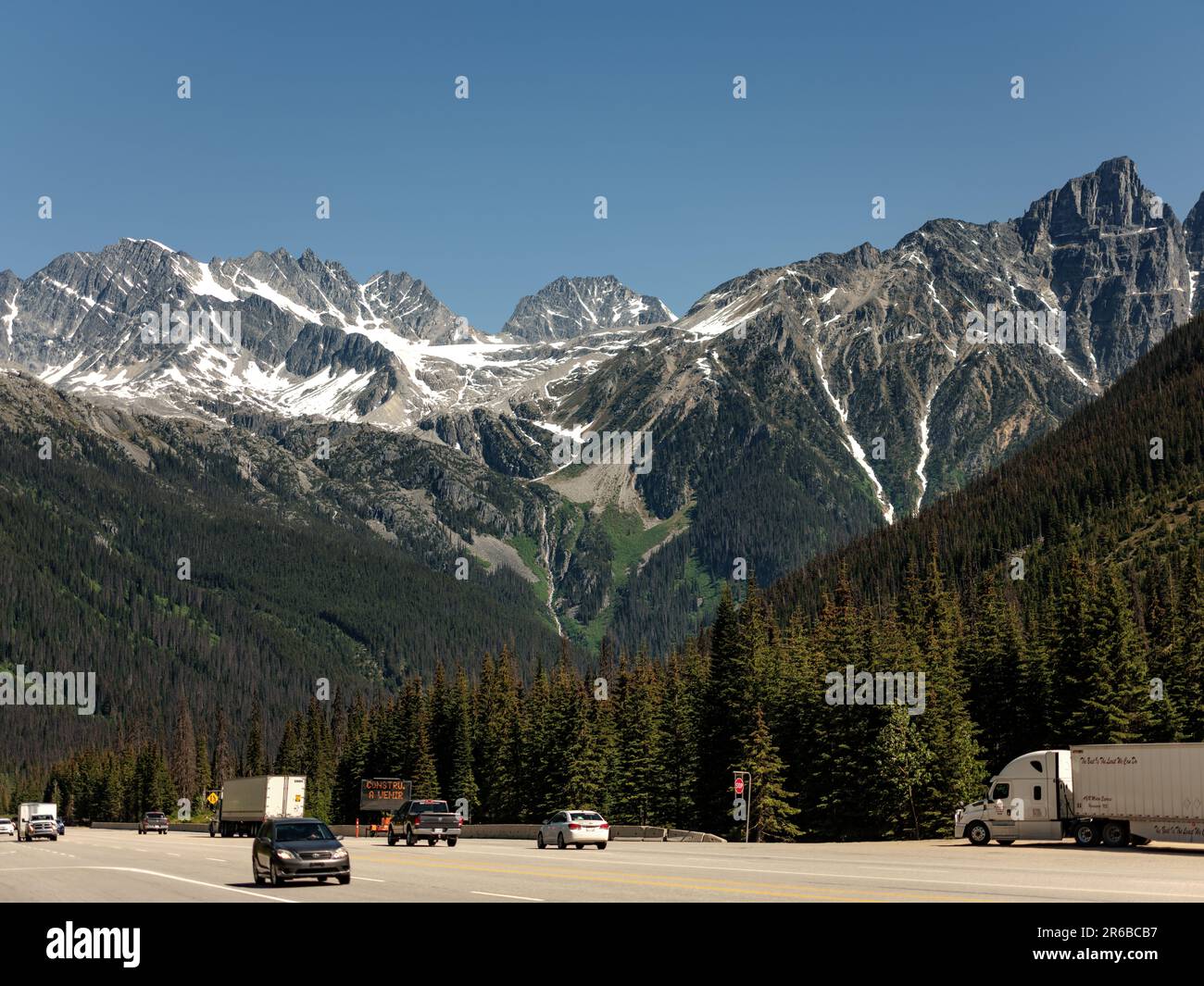 Located in the Rocky Mountains, Rogers Pass is where the Trans Canada ...