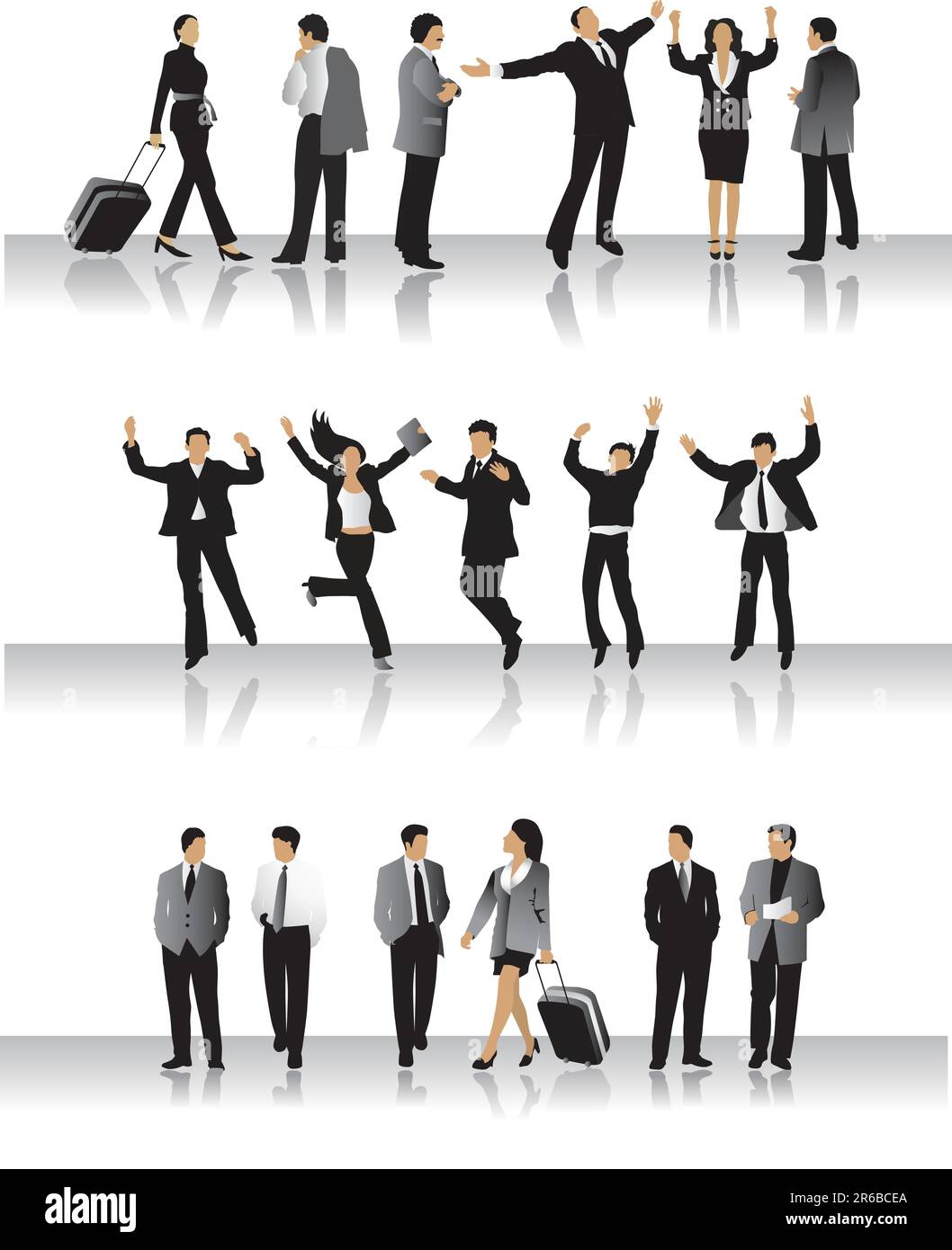 Collection of business peoples Stock Vector Image & Art - Alamy
