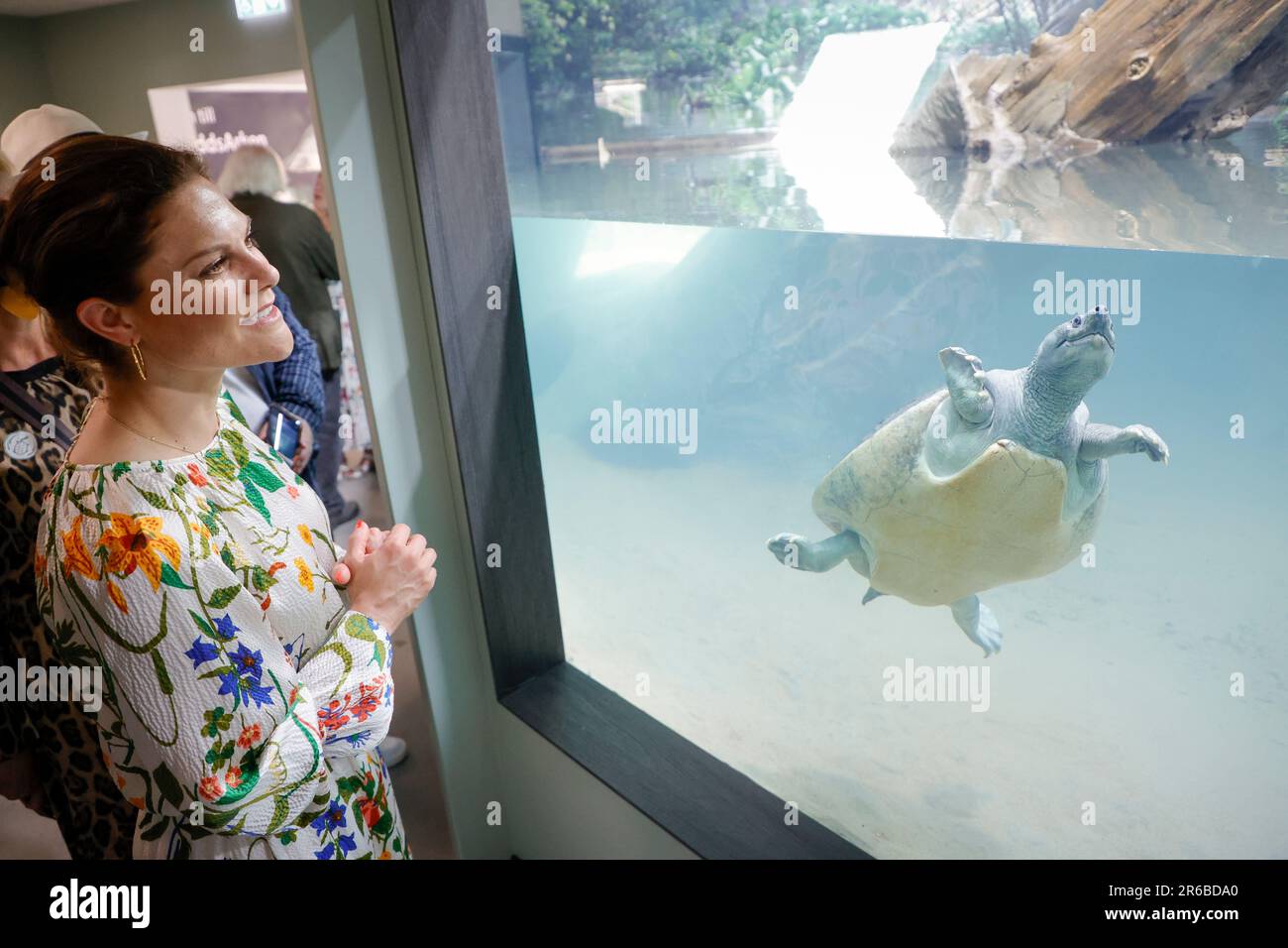 Hunnebostrand, Sweden. 08th June, 2023. Crown Princess Victoria at the ...