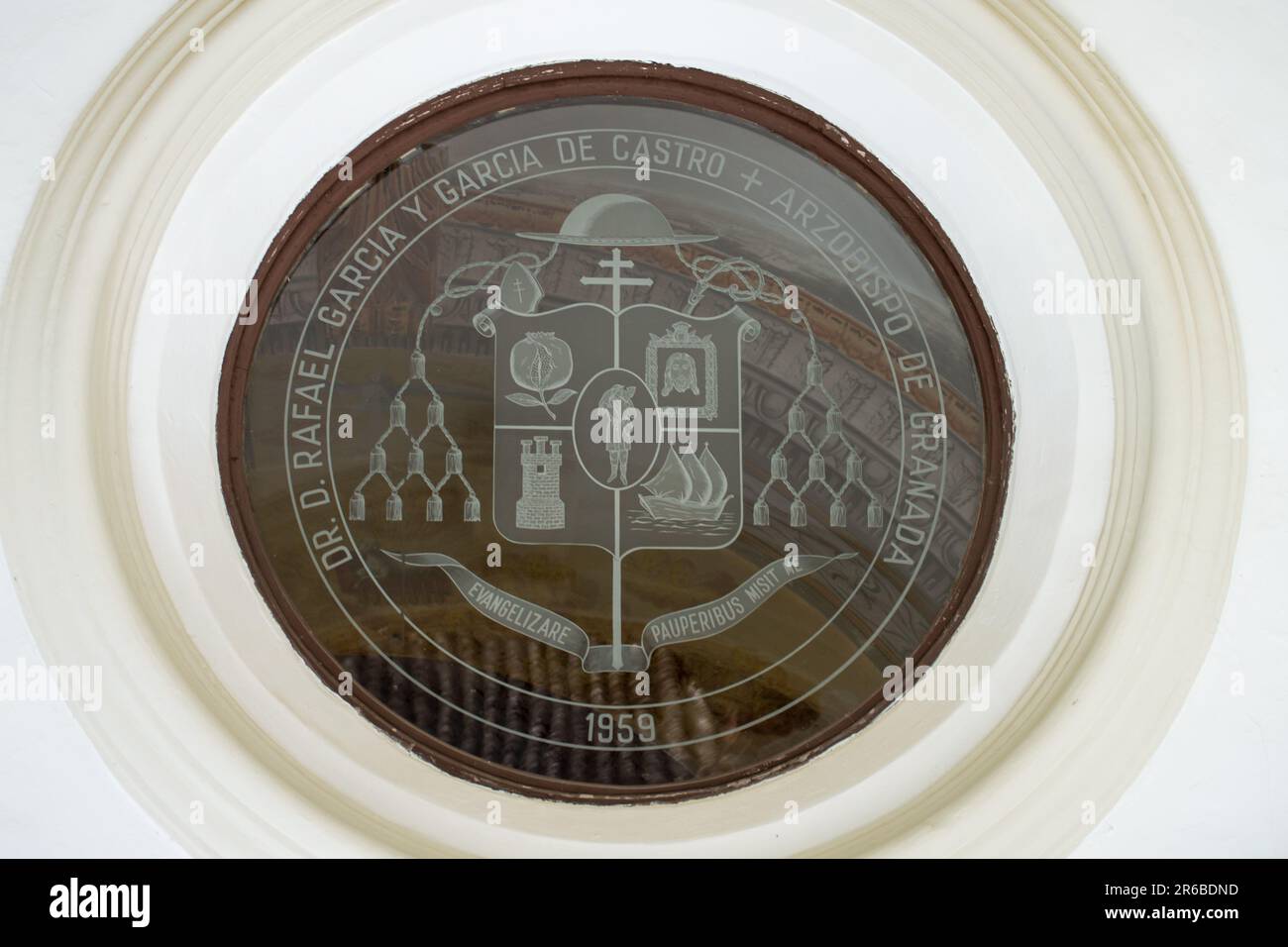 GRANADA, SPAIN - APRIL 5, 2023: The baroque sacristy in church ...