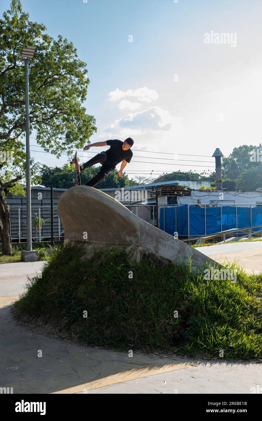 San Salvador, San Salvador, El Salvador - November 11, 2022: Young ...