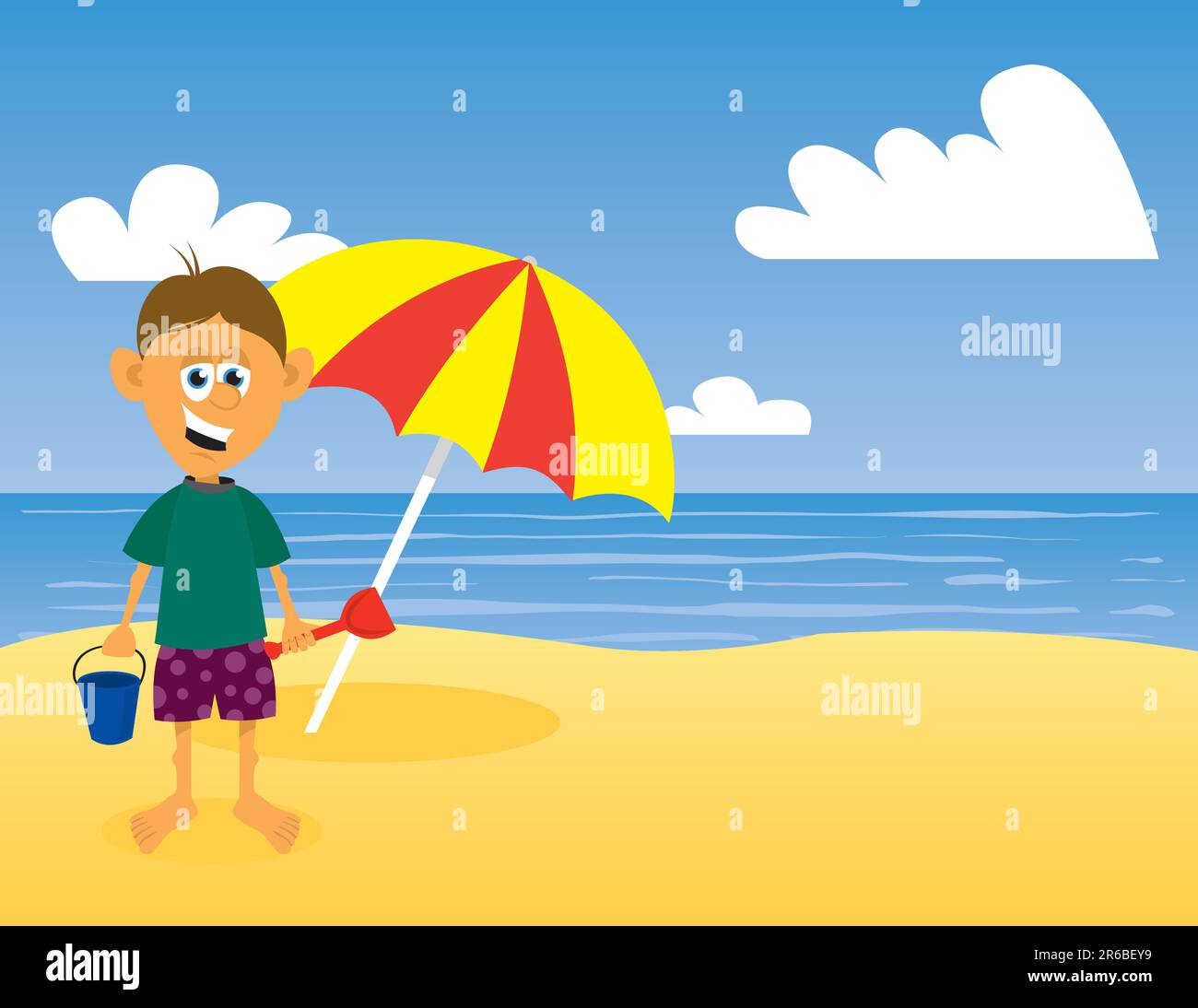 Beach boy Stock Vector Images - Alamy