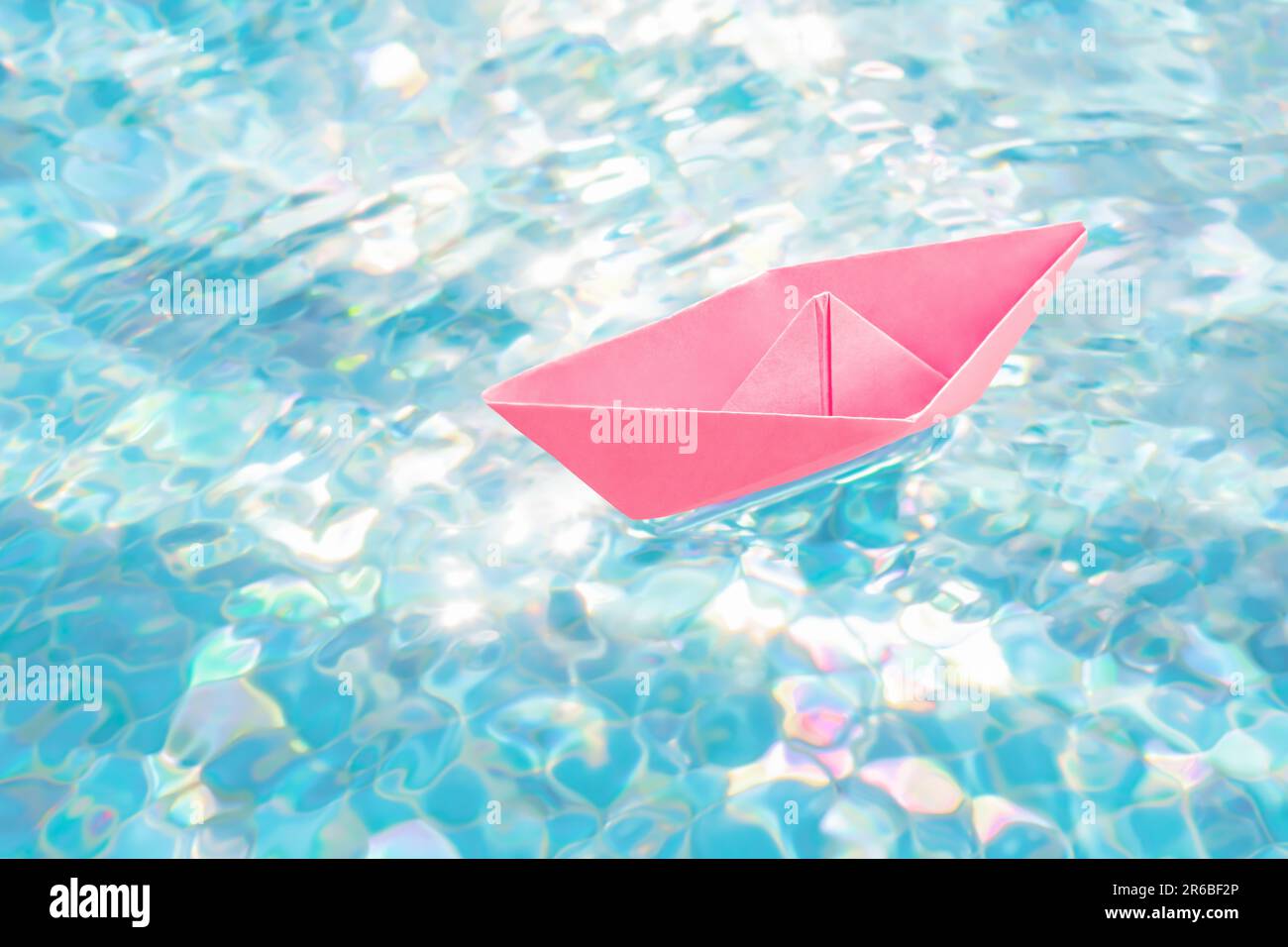 Abstract boat travel concept paper ship origami boat toy paper sailboat ...