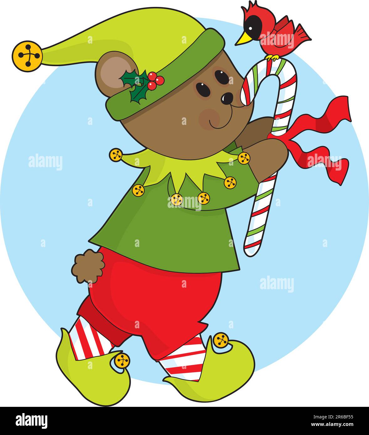 Candy cane and toy Stock Vector Images - Alamy