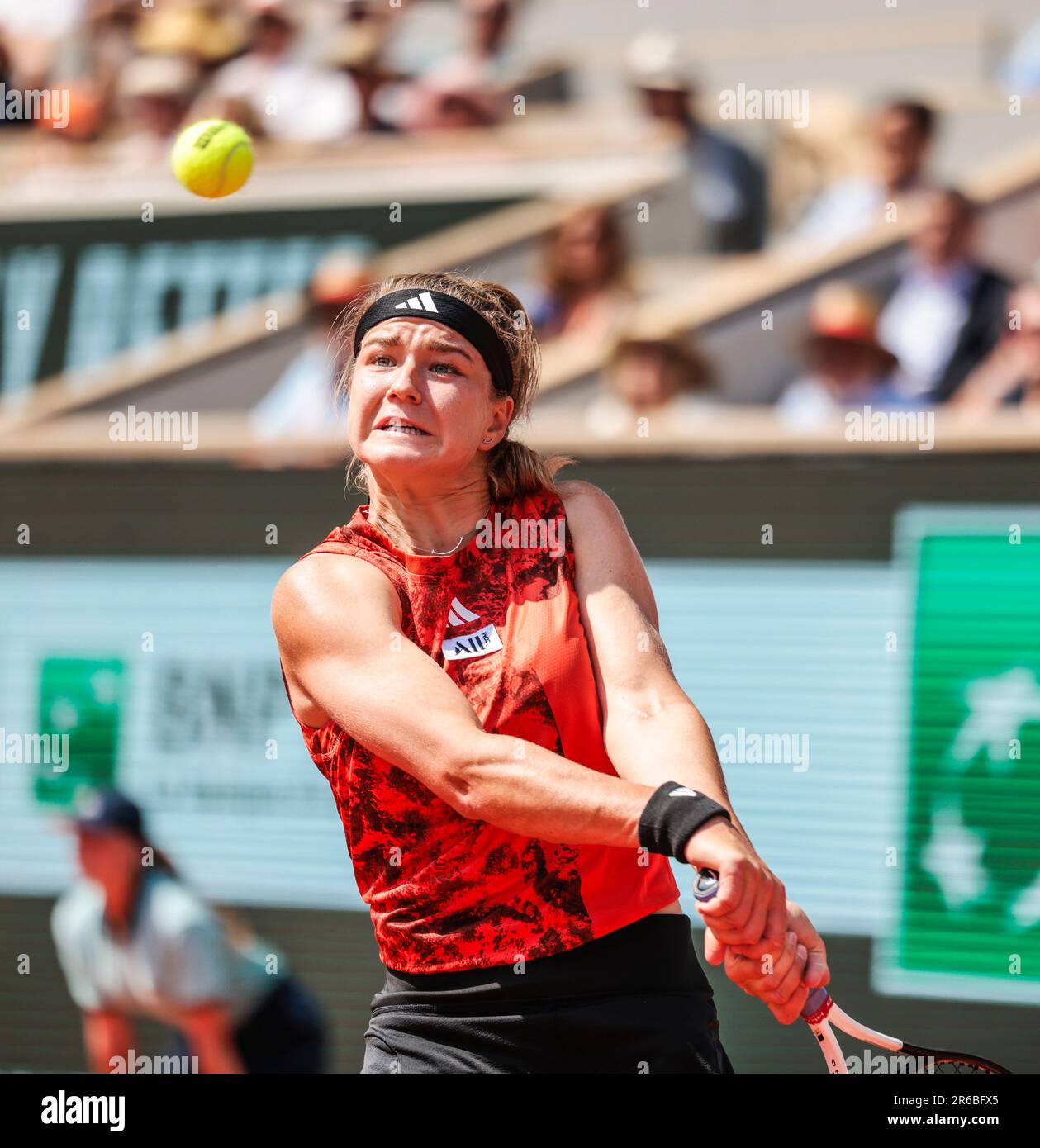 Paris, France. 8th June, 2023. Tennis player Karolina Muchova from ...