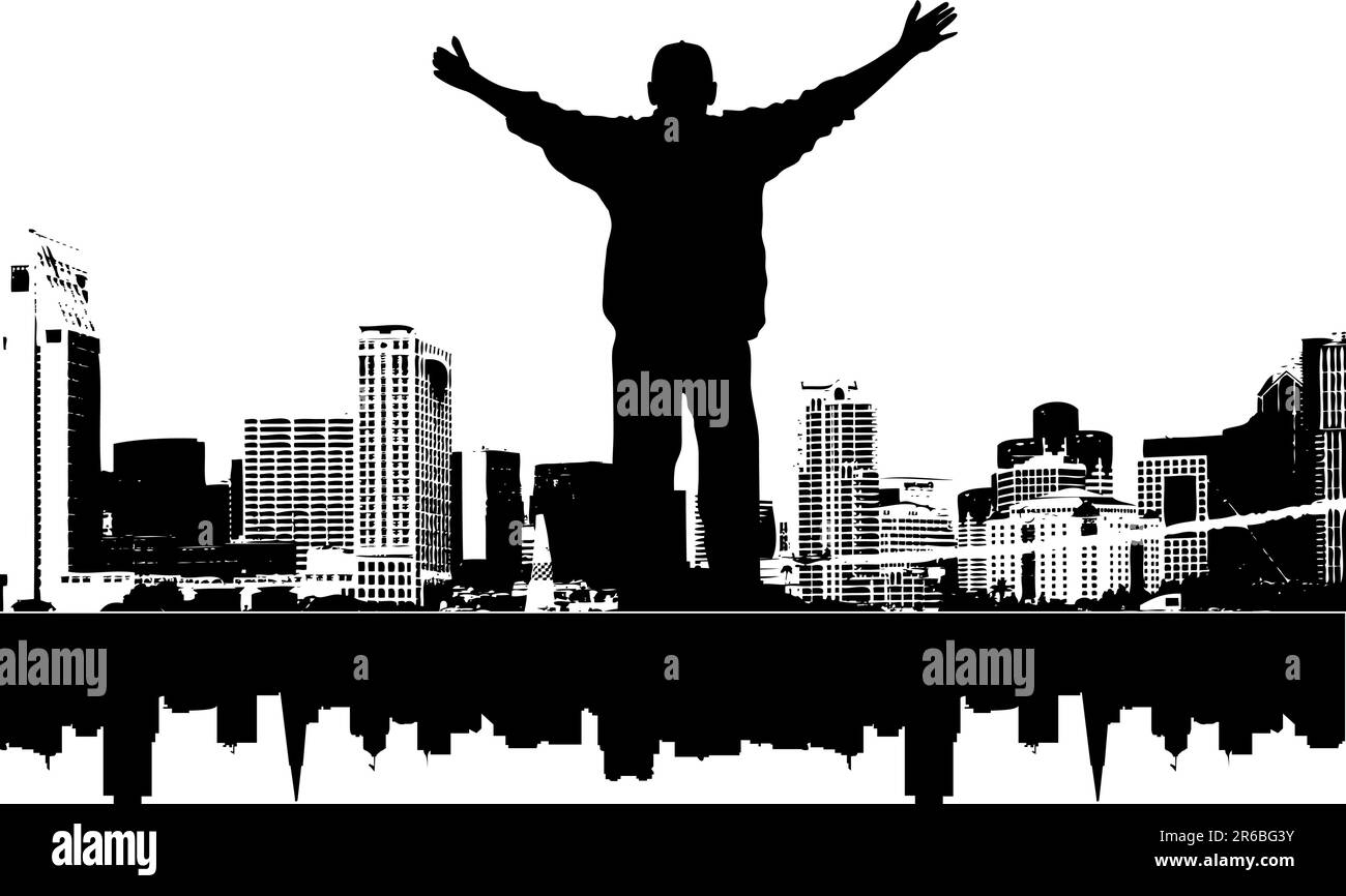 It's my city, vector illustration for your design Stock Vector Image ...