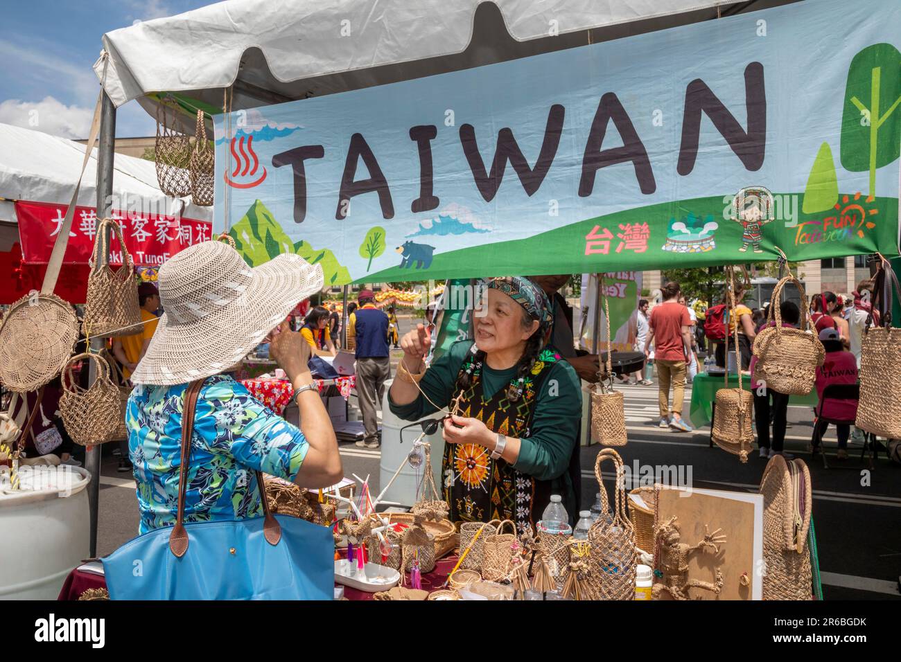 Washington, DC - The Fiesta Asia Street Fair. The annual festival ...