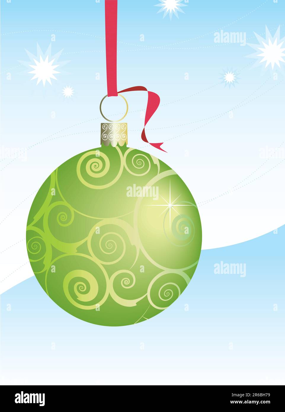 Christmas pond Stock Vector Images - Alamy