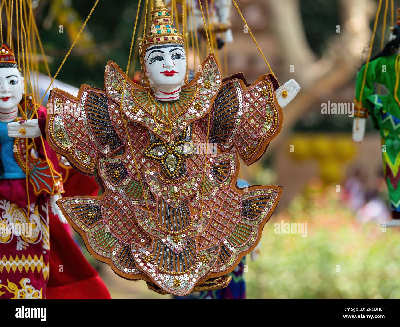 Wooden puppet string marionette hi-res stock photography and images - Alamy