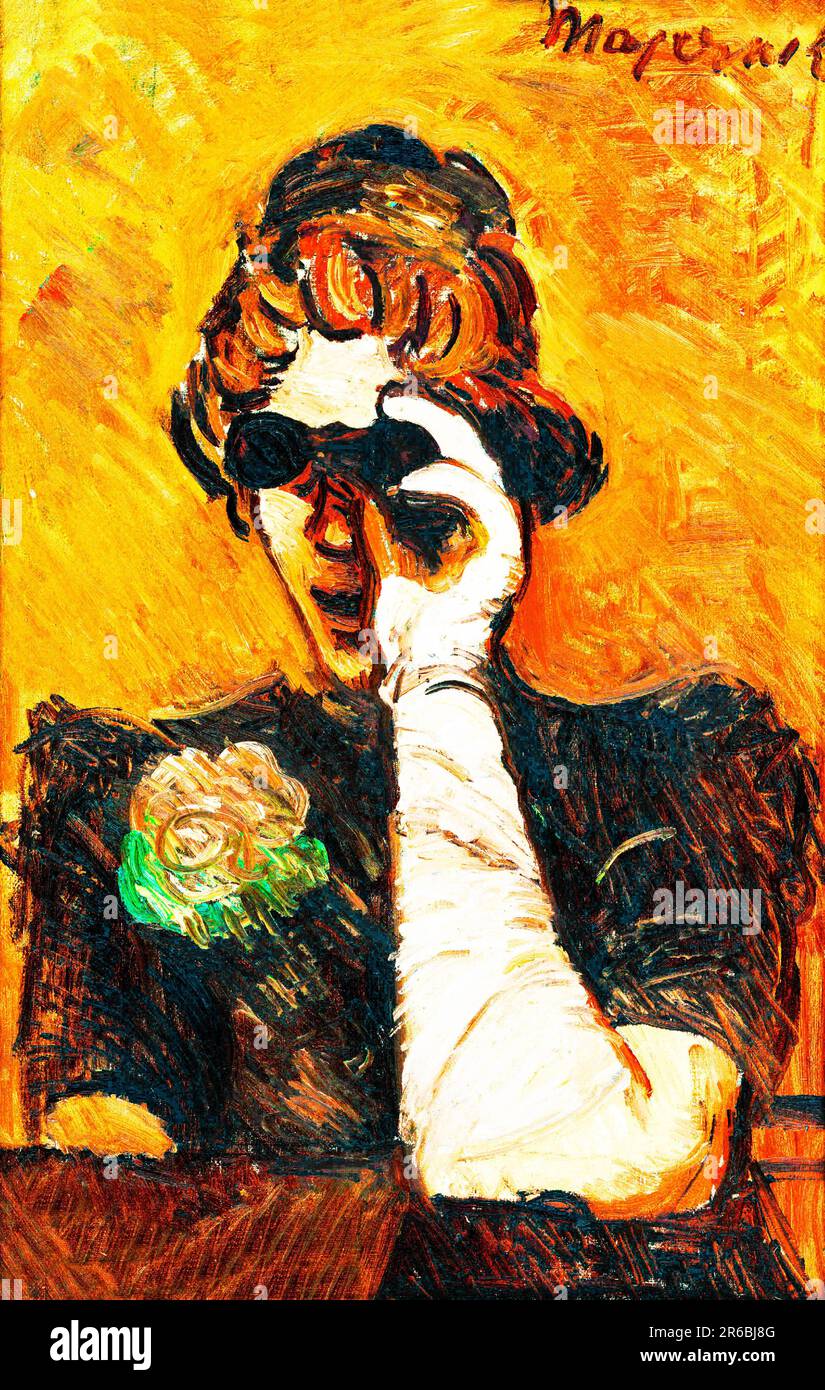 Lady opera glasses hi-res stock photography and images - Alamy