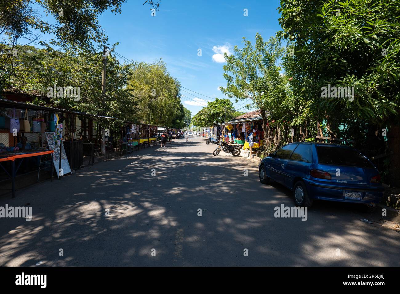 Chalchuapa, Santa Ana, El Salvador - October 28, 2022: Street of the ...