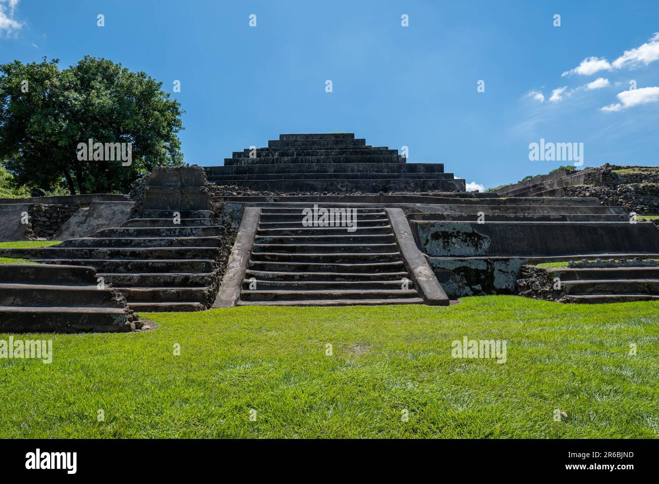 Chalchuapa, El Salvador - Octiber 28 2022: Imposing Mayan Historical ...