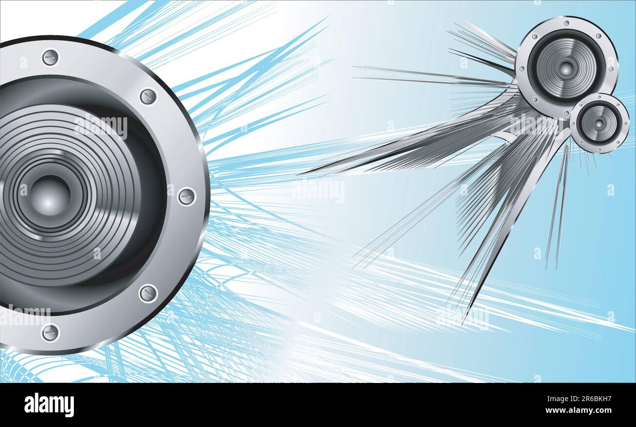 Speakers music line hi-res stock photography and images - Alamy