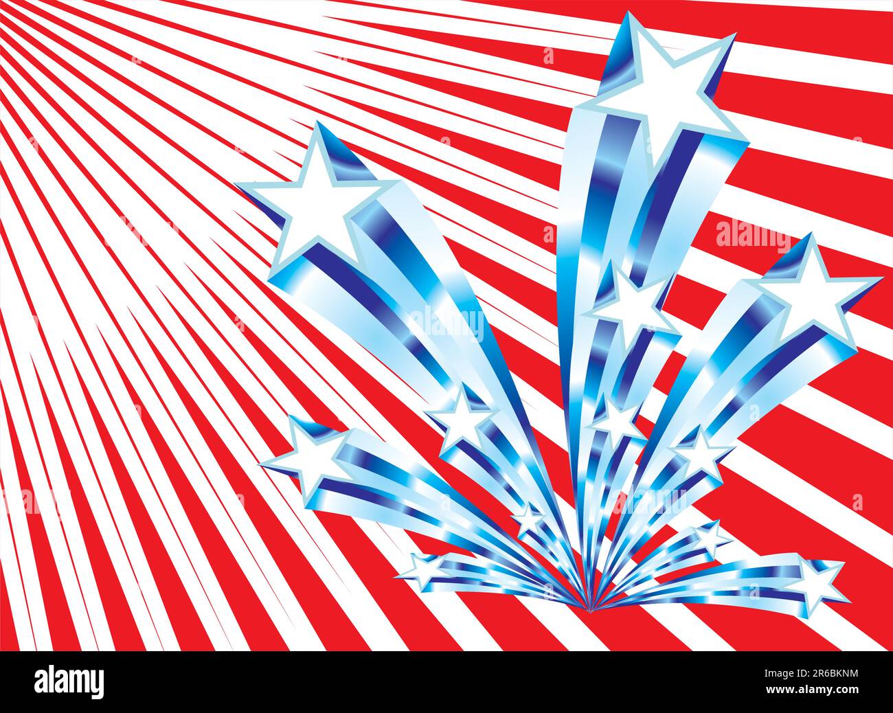 Fantasy design for the american flag Stock Vector Image & Art - Alamy