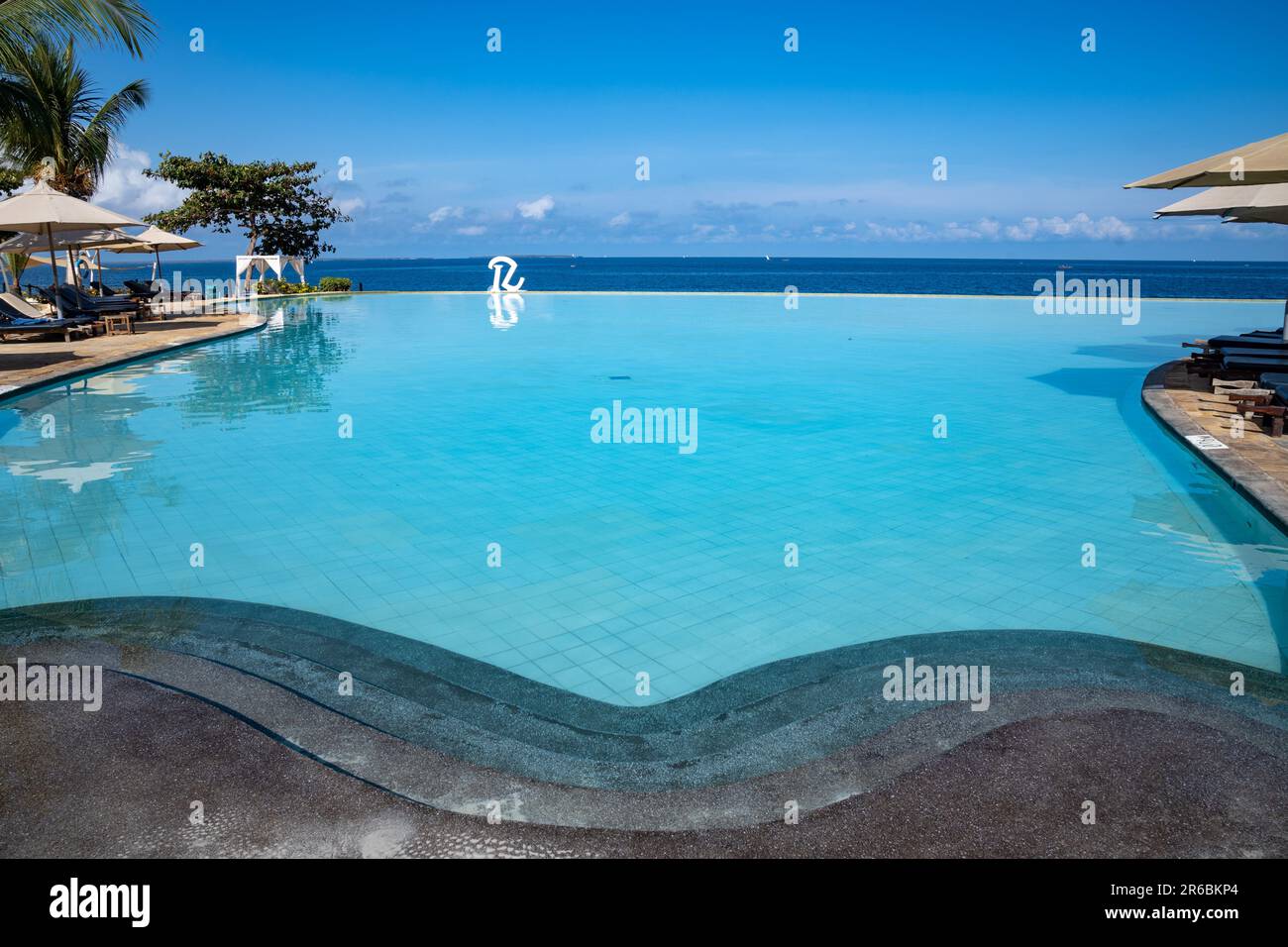 Zanzibar, Tanzania - March 16, 2023: Logo with an R for the Royal ...