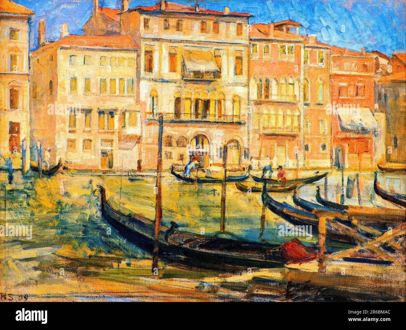 Ship building venice illustration hi-res stock photography and images ...