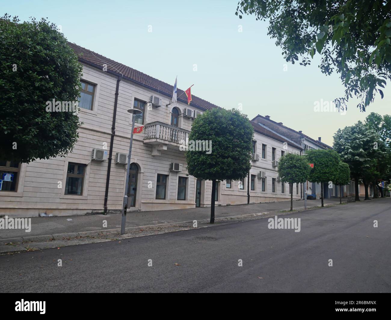 Danilovgrad, Montenegro. Town's center Stock Photo - Alamy