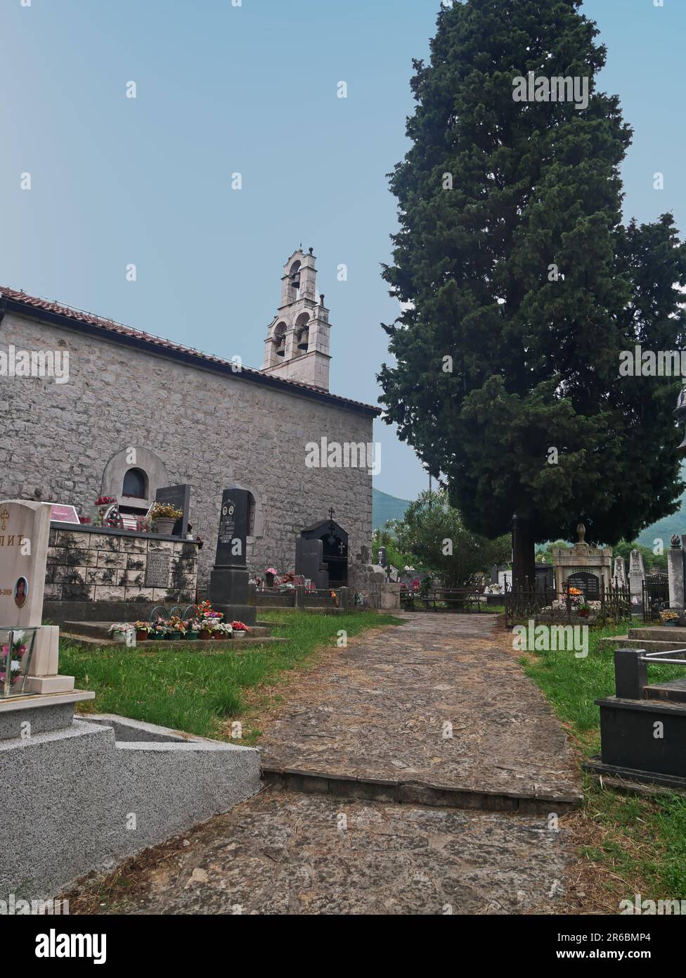 Danilovgrad, Montenegro. The cemetery Stock Photo - Alamy