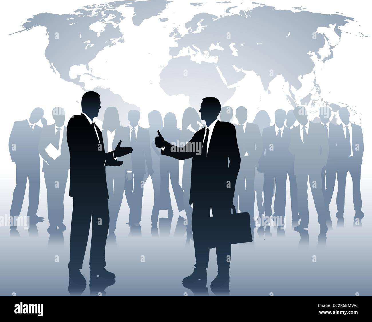 Teamwork partners Stock Vector Images - Alamy