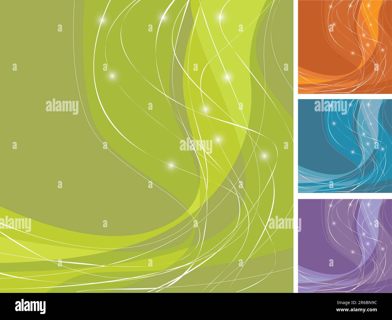 Swoosh Design with lines and sparkling stars. Easy-edit layered file is ...