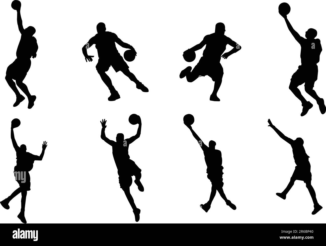 Racersyklist Silhuett