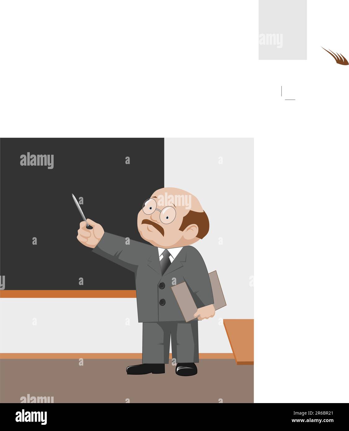 Man male teacher businessman Stock Vector Images - Alamy