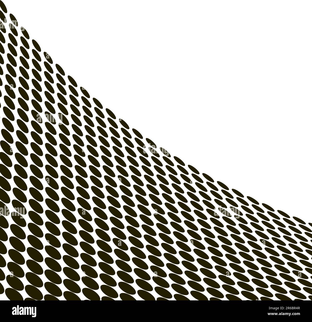 Abstract halftone wave in black and white - vector Stock Vector Image & Art - Alamy
