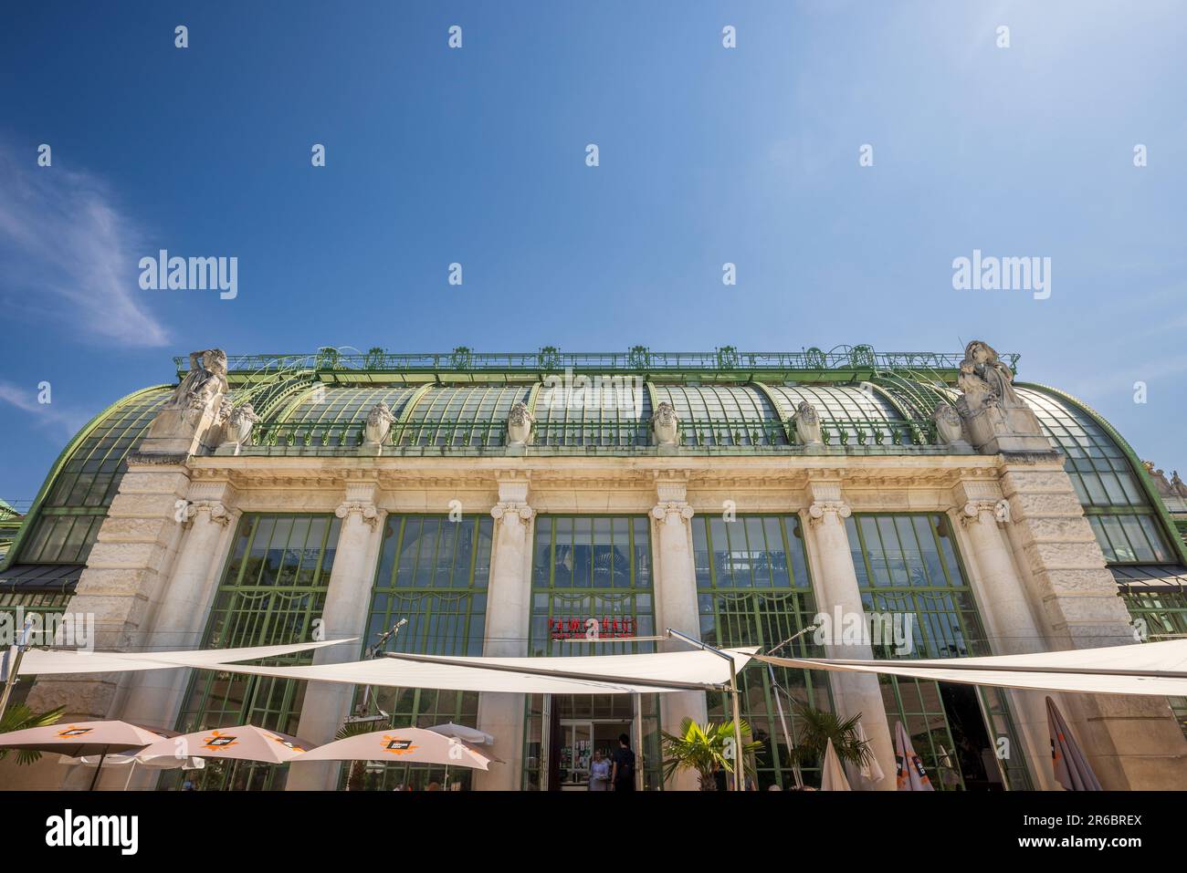 The Palmenhaus in the Burggarten, Vienna, Austria Stock Photo - Alamy