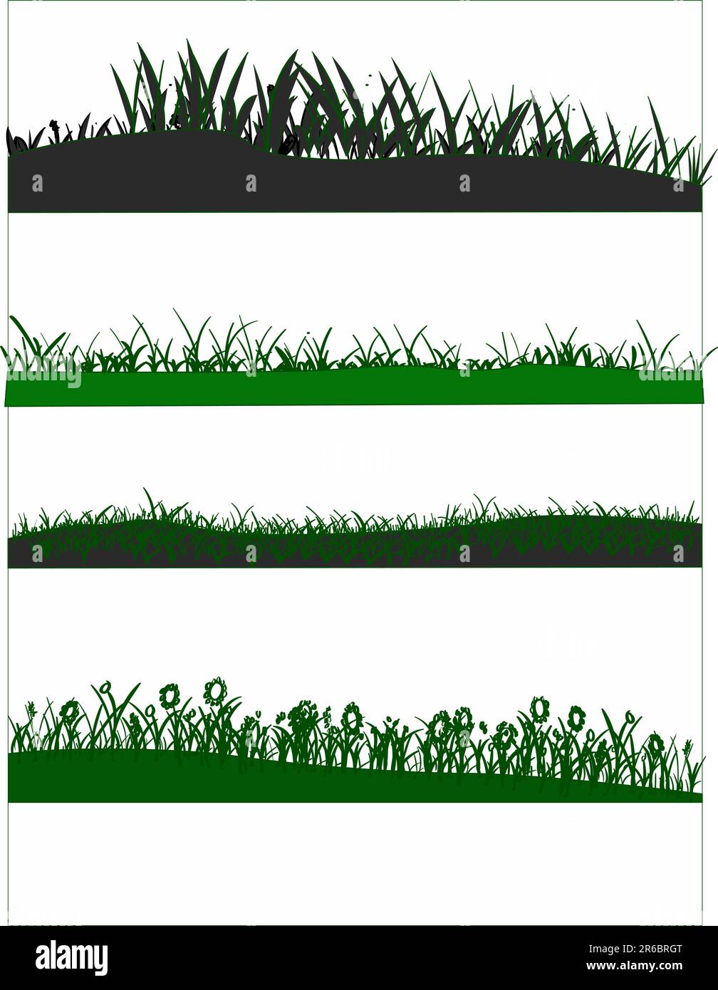 Grass Graphic Stock Vector Images Alamy