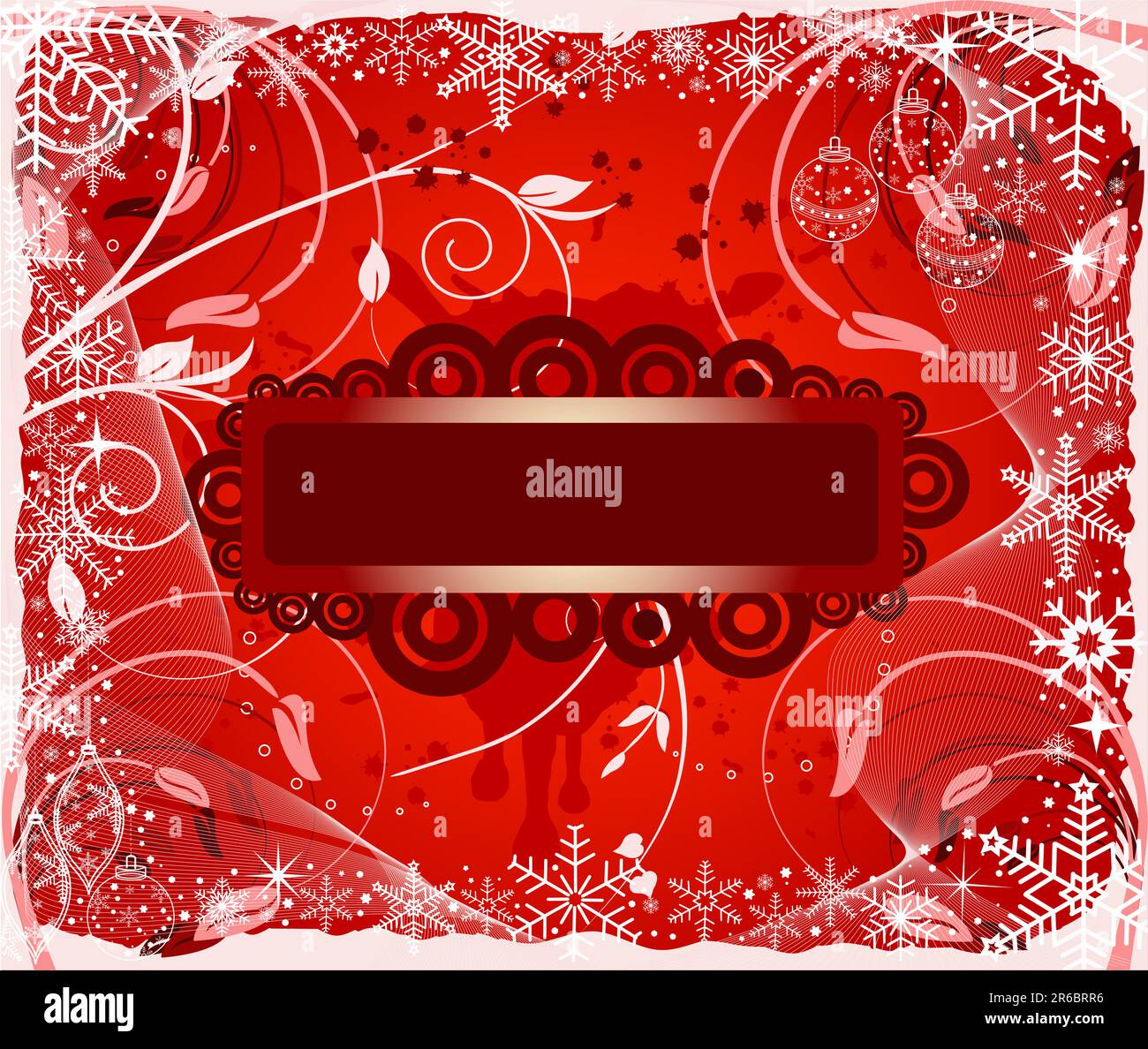 Abstract Christmas background - vector Stock Vector Image & Art - Alamy