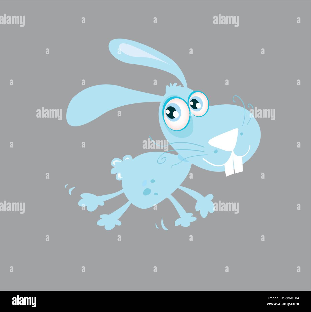 Running rabbit. Vector Illustration Stock Vector Image & Art - Alamy