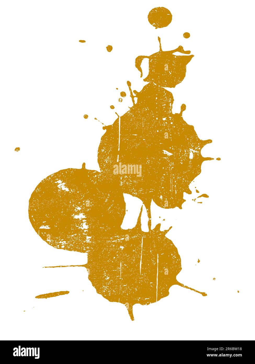 Grunge Splat - Background is transparent so they can be overlayed on ...