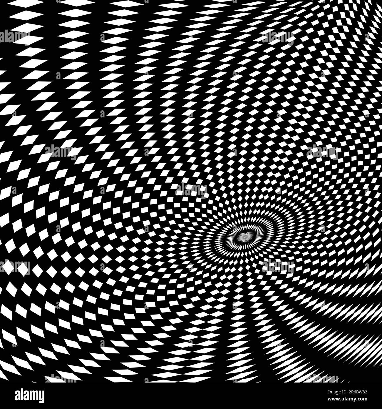 Distorted abstract geometric shape Stock Vector Images - Alamy