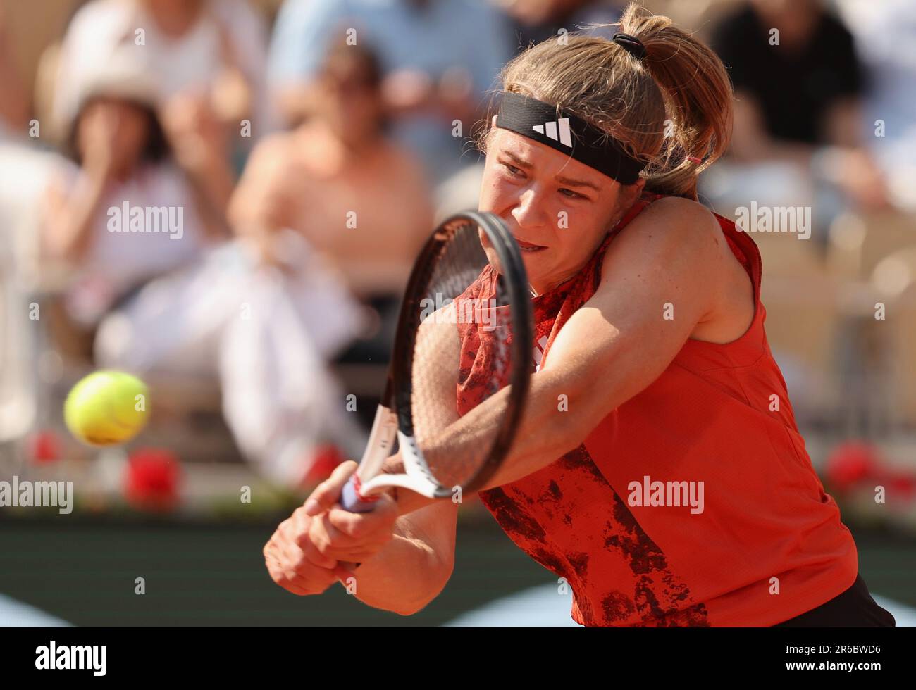 Paris, France. 08th June, 2023. Karolina Muchova of the Czech Republic ... Paris, France. 08th June, 2023. Karolina Muchova of the Czech Republic ...