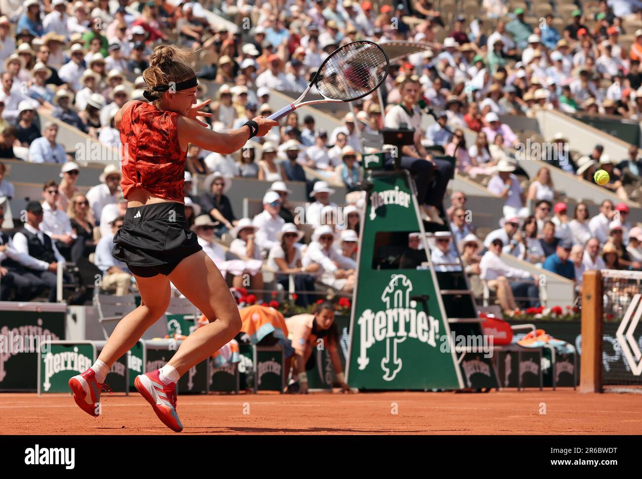 Paris, France. 08th June, 2023. Karolina Muchova of the Czech Republic ... Paris, France. 08th June, 2023. Karolina Muchova of the Czech Republic ...