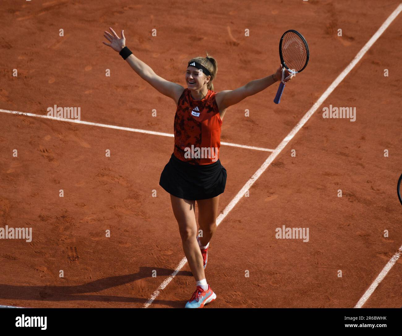 Paris, France. 08th June, 2023. Roland Garros Paris French Open 2023 ... Paris, France. 08th June, 2023. Roland Garros Paris French Open 2023 ...