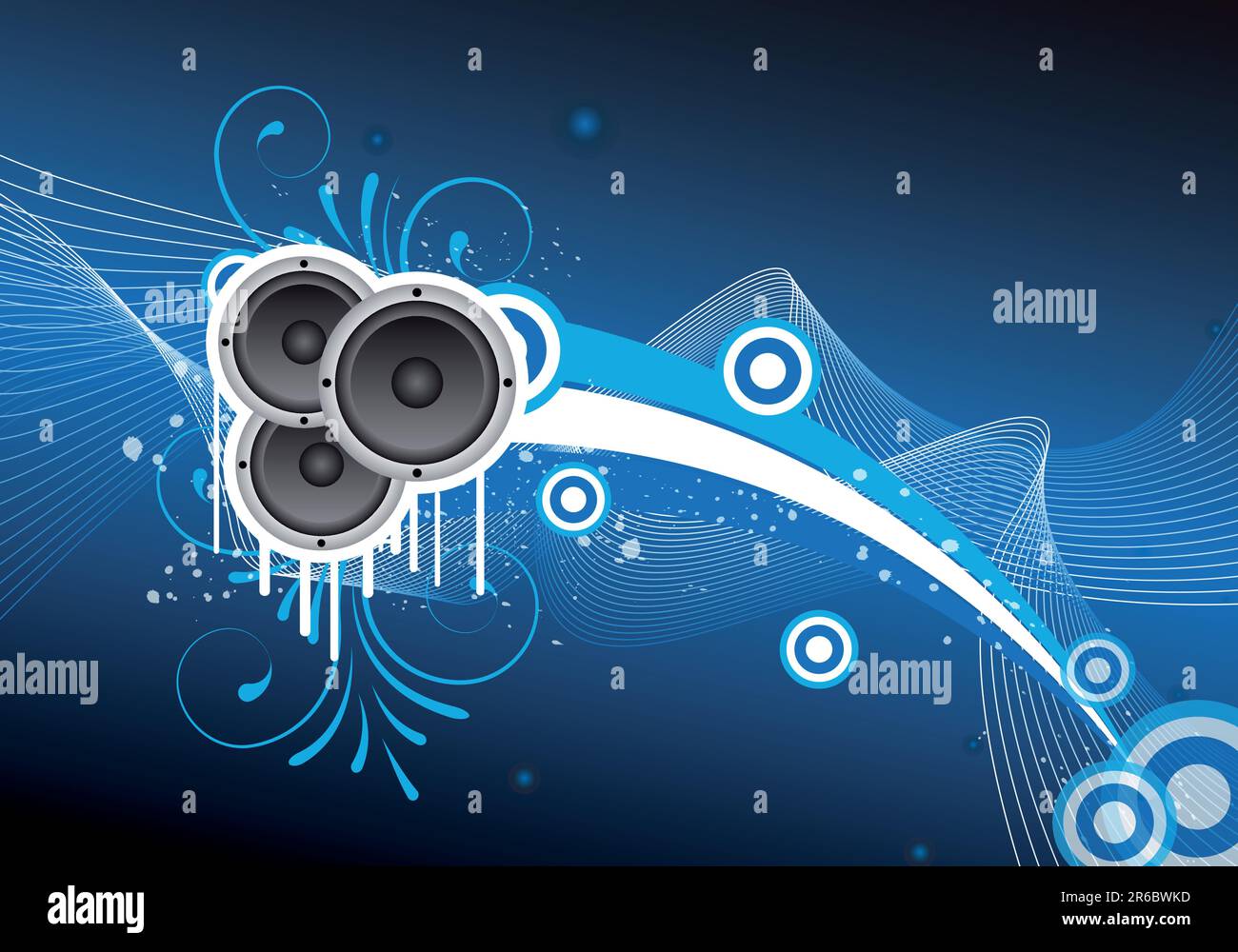 Blue beautiful break Stock Vector Images - Alamy