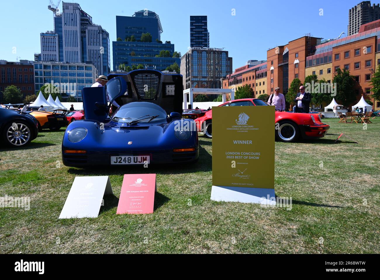 AN AUTOMOTIVE GARDEN PARTY AT THE HEART OF THE CITY A DISPLAY OF SOME ...